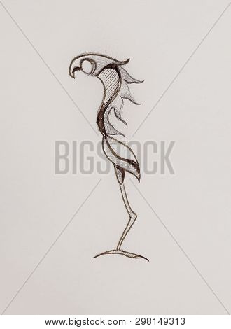 Drawing Phantasy Bird Image & Photo (Free Trial) | Bigstock