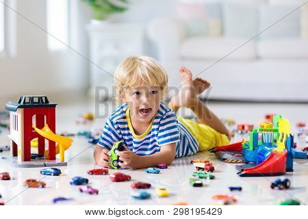 Kids Play Toy Cars. Image & Photo (Free Trial) | Bigstock
