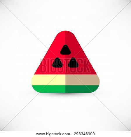 Triangle Watermelon Vector & Photo (Free Trial) | Bigstock