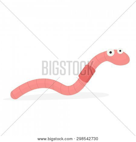 Cartoon Earthworm. Image & Photo (Free Trial) | Bigstock