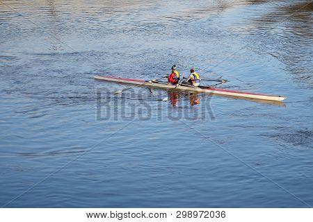 Rowing Crew. Double Image & Photo (Free Trial) | Bigstock
