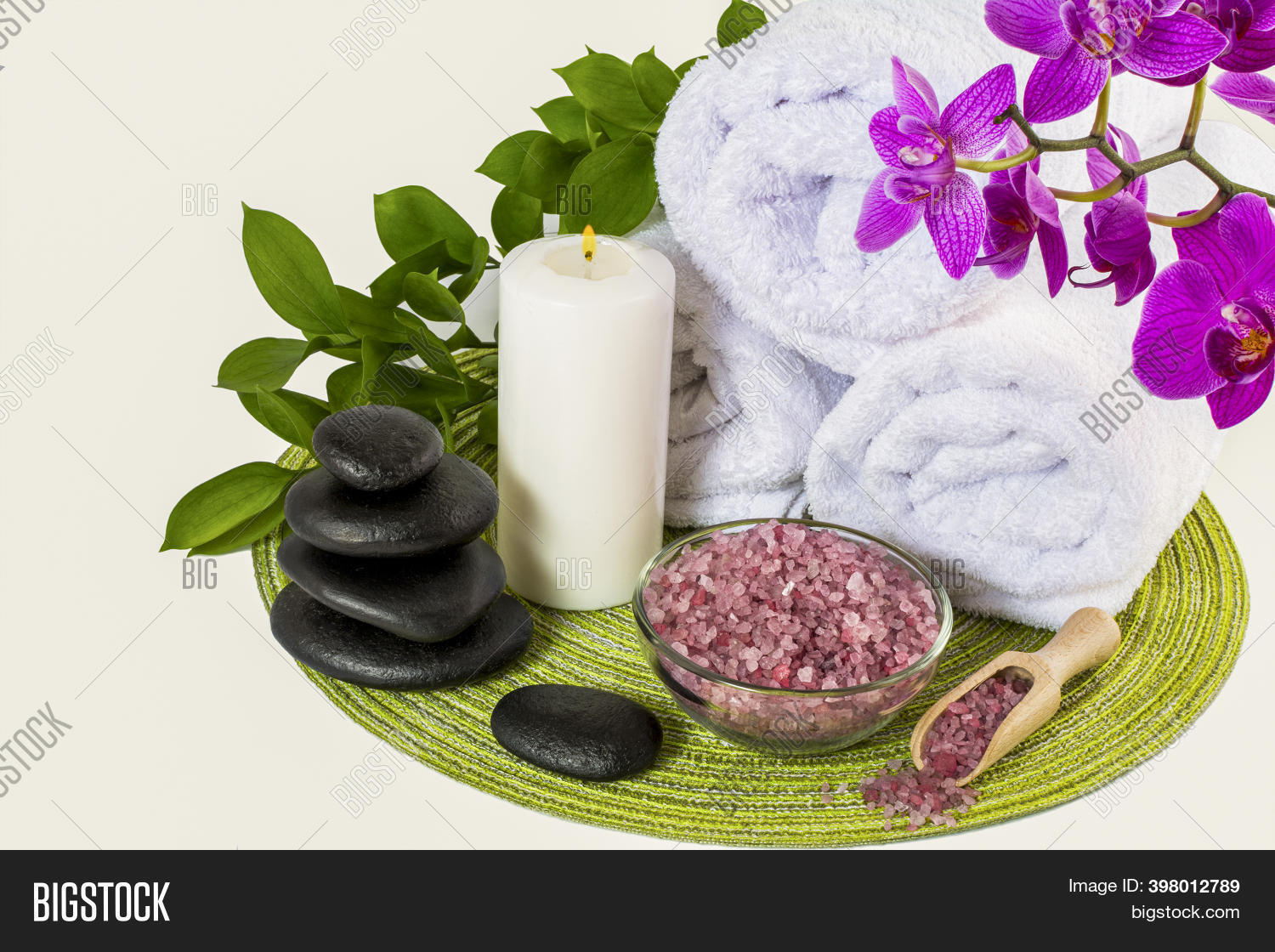 Spa Decor Concept Pink Image & Photo (Free Trial) | Bigstock