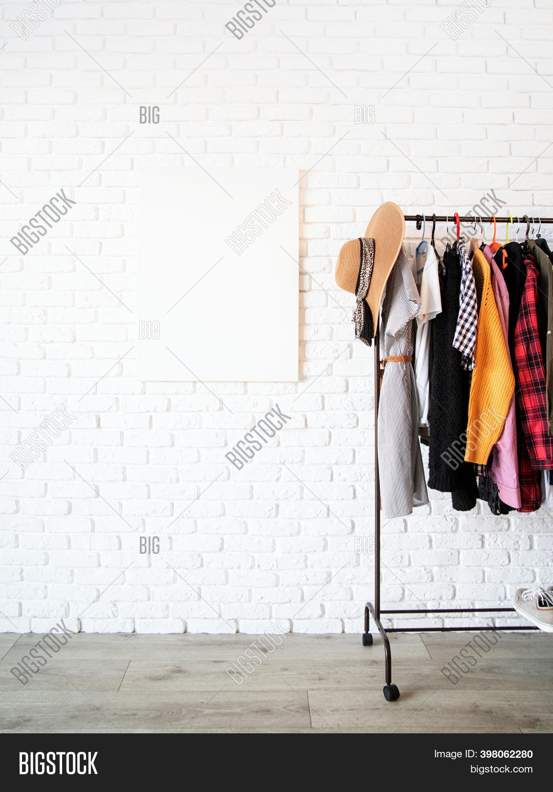 Rack Colorful Clothes Image & Photo (Free Trial) | Bigstock