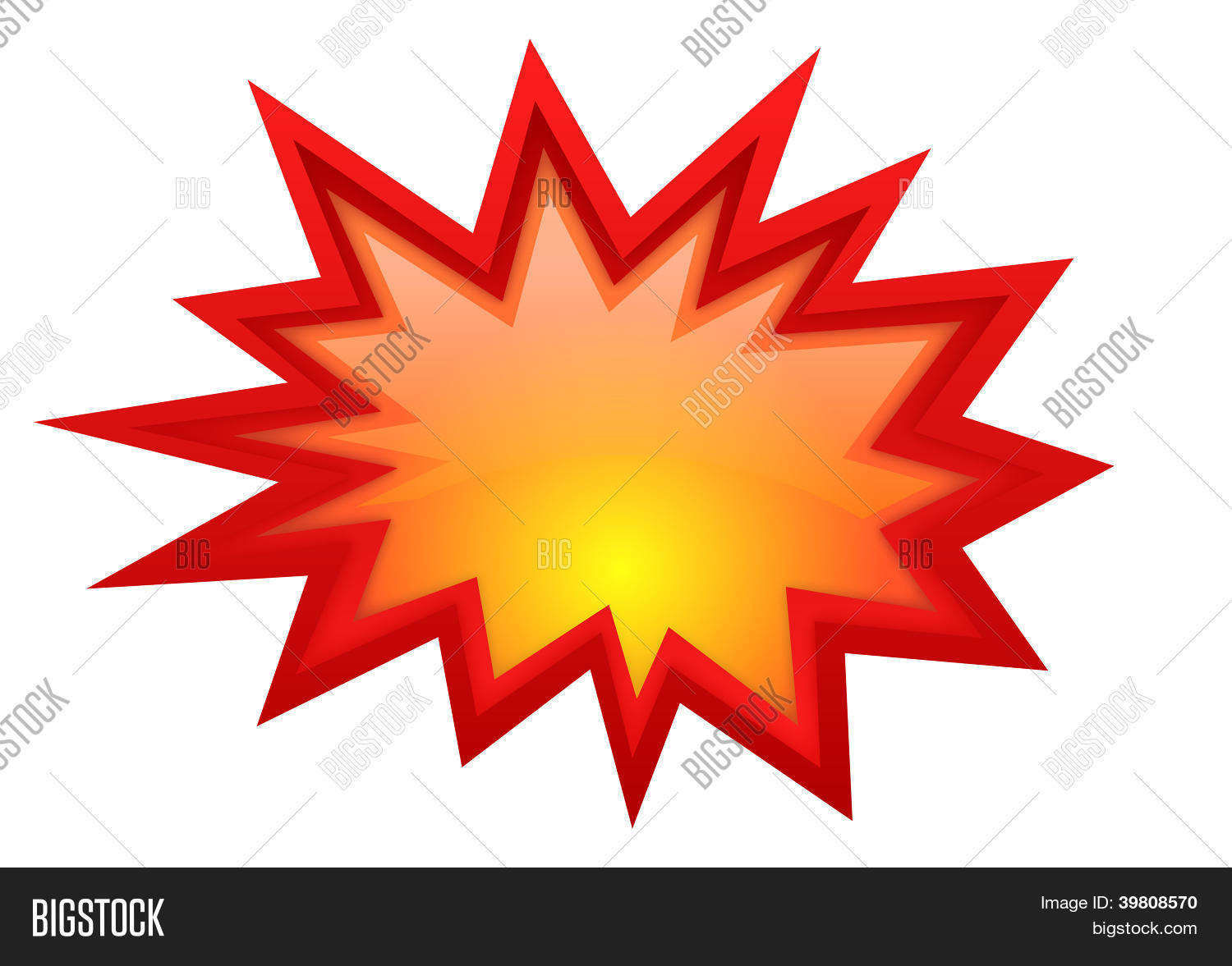 Vector Bursting Star Vector & Photo (Free Trial) | Bigstock