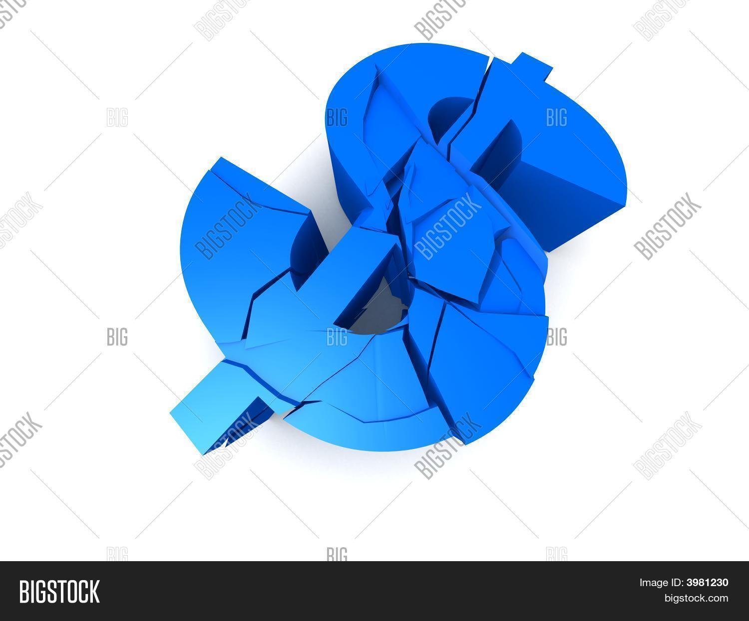 Broken Dollar Sign Image & Photo (Free Trial) | Bigstock