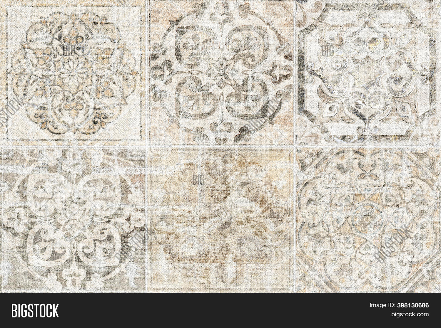 Digital Tiles Design. Image & Photo (Free Trial) | Bigstock