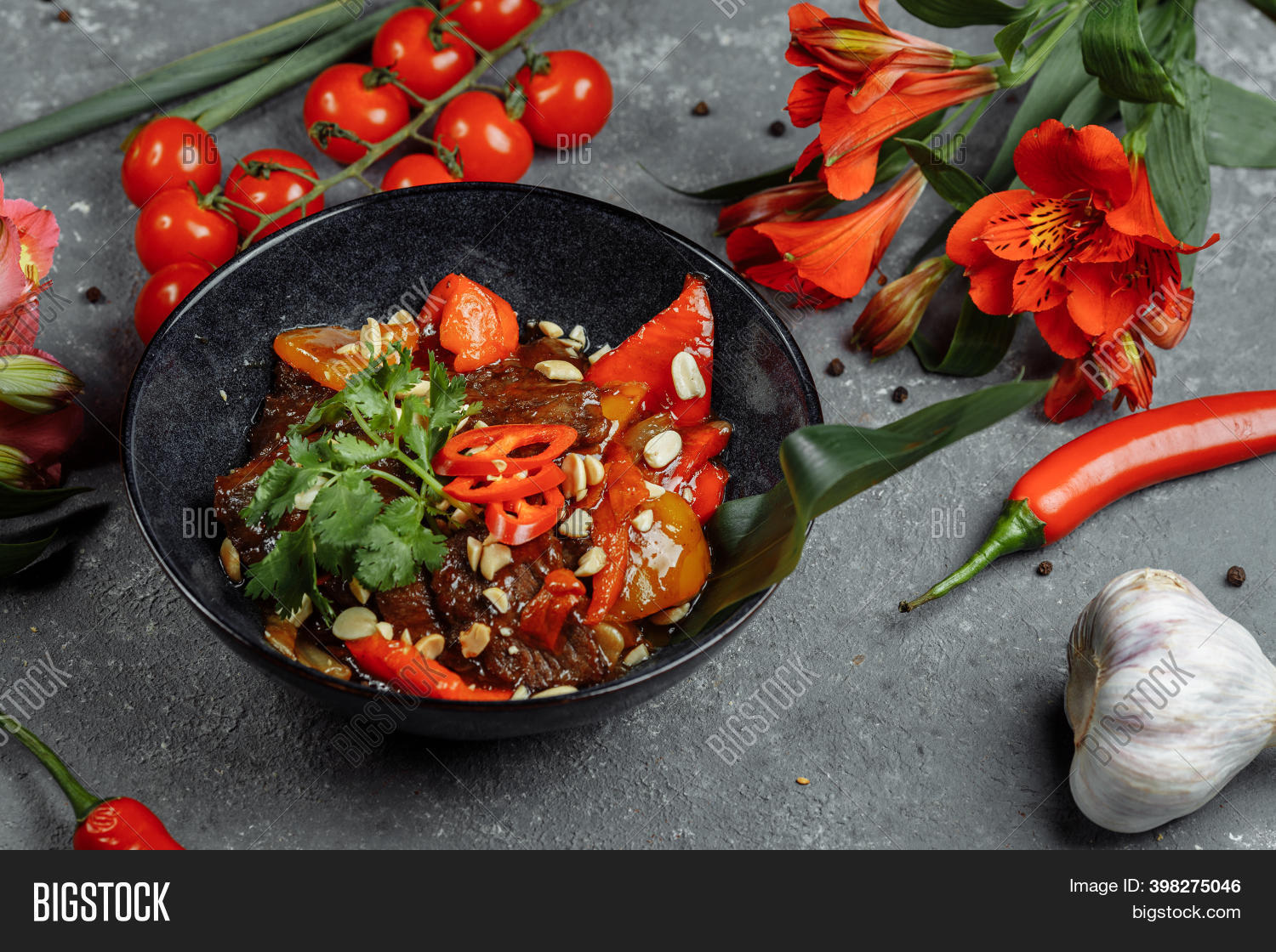 Beef Wok. Traditional Image & Photo (Free Trial) | Bigstock