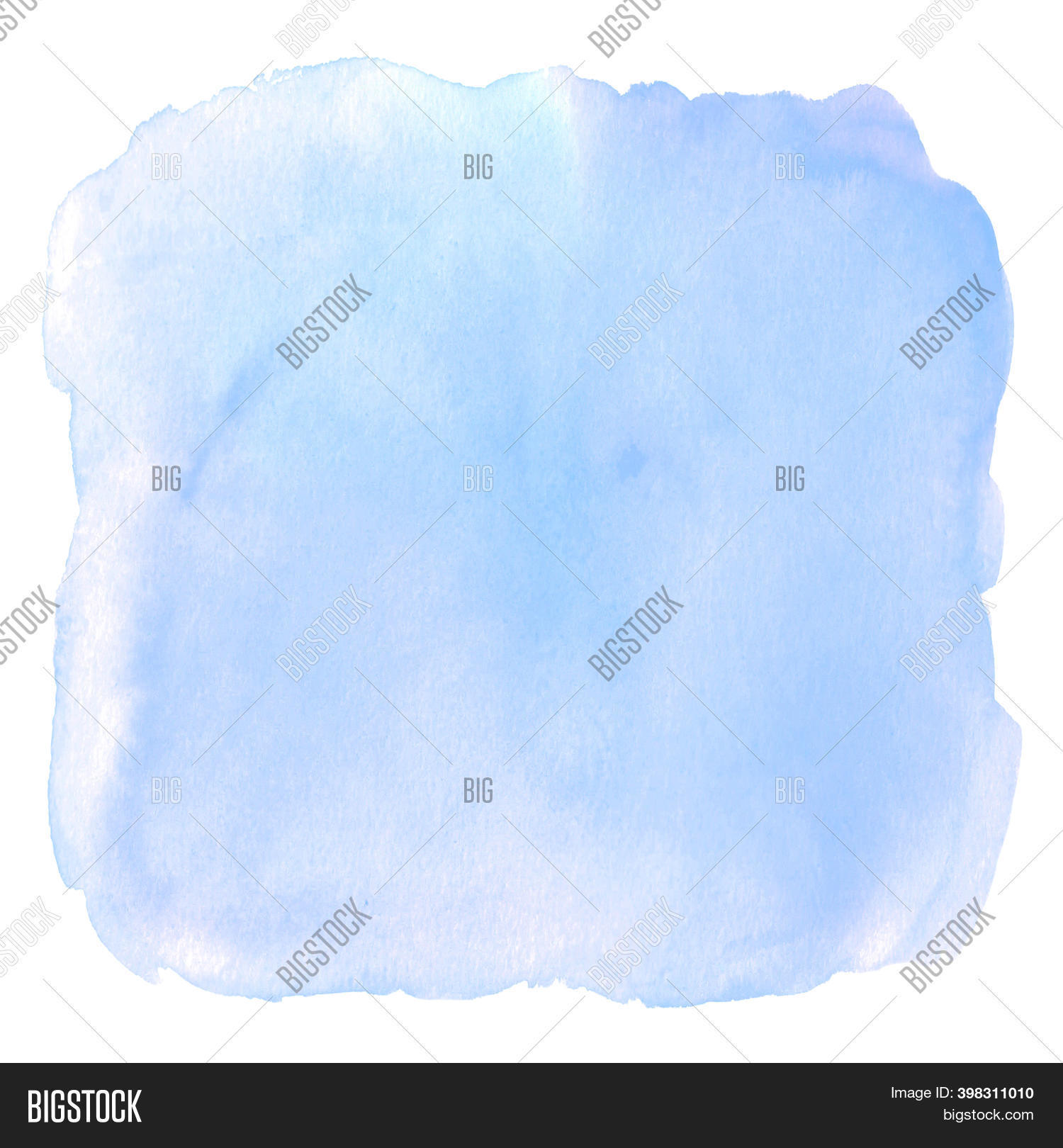 Blue Watercolor Square Image & Photo (Free Trial) | Bigstock