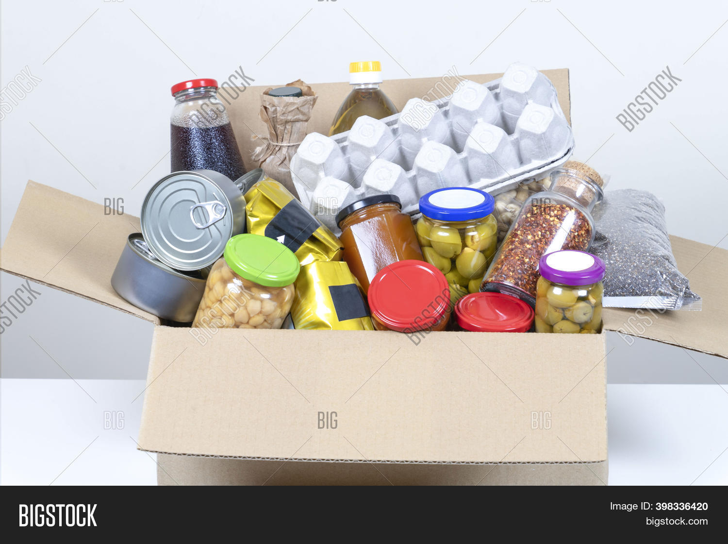 Food Donations Box Image & Photo (Free Trial) | Bigstock