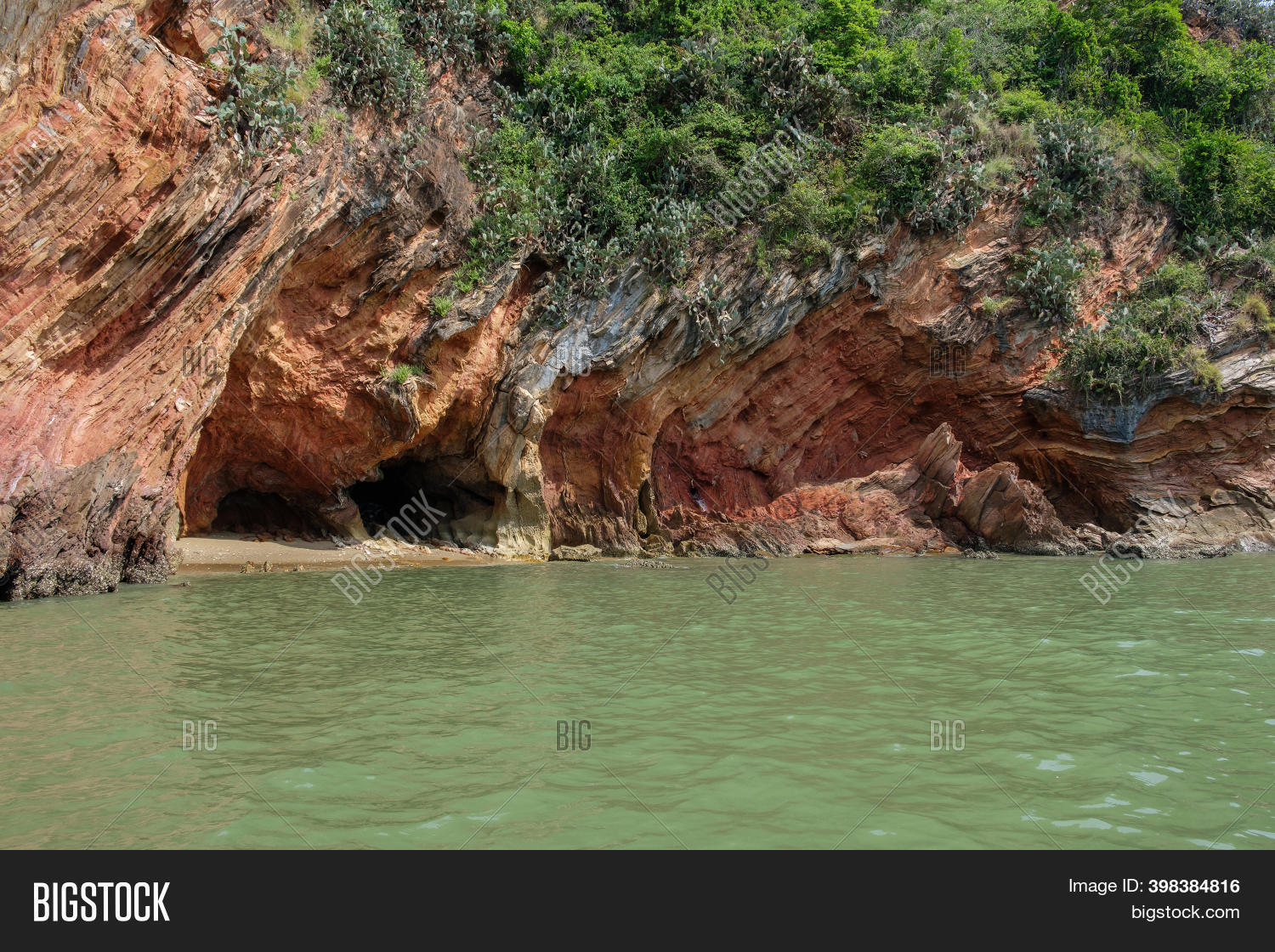 Bizarre Cliffs Caves Image & Photo (Free Trial) | Bigstock
