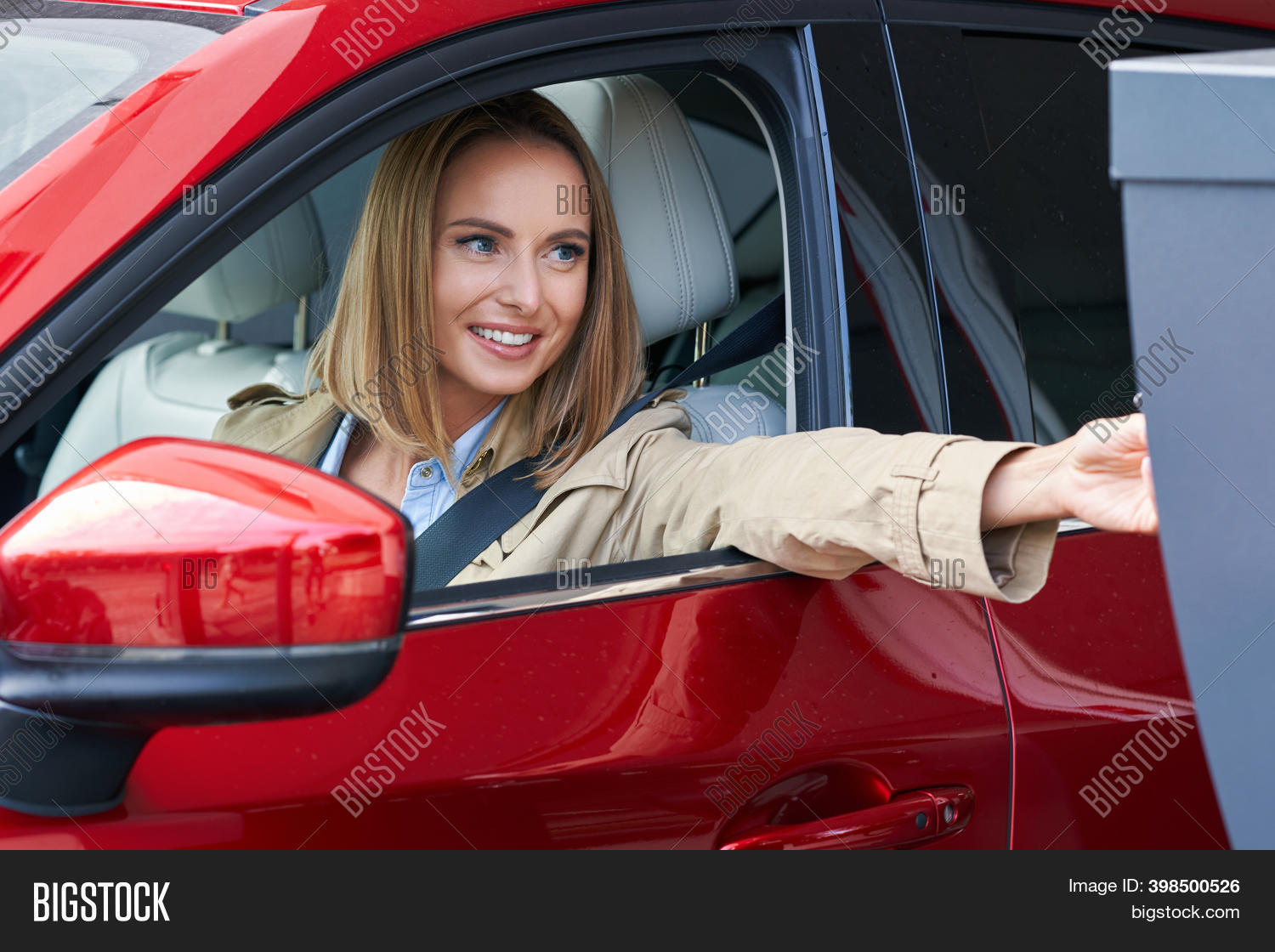 Woman Getting Ticket Image & Photo (Free Trial) | Bigstock