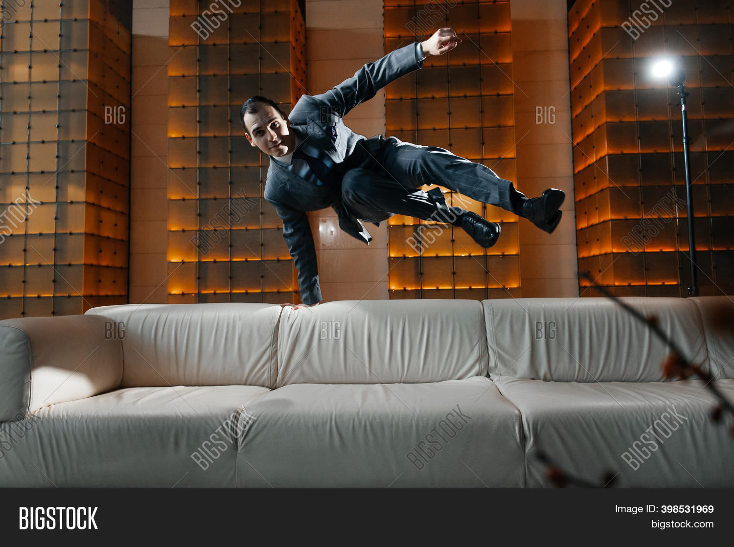 Business Man Jumping Image & Photo (Free Trial) | Bigstock