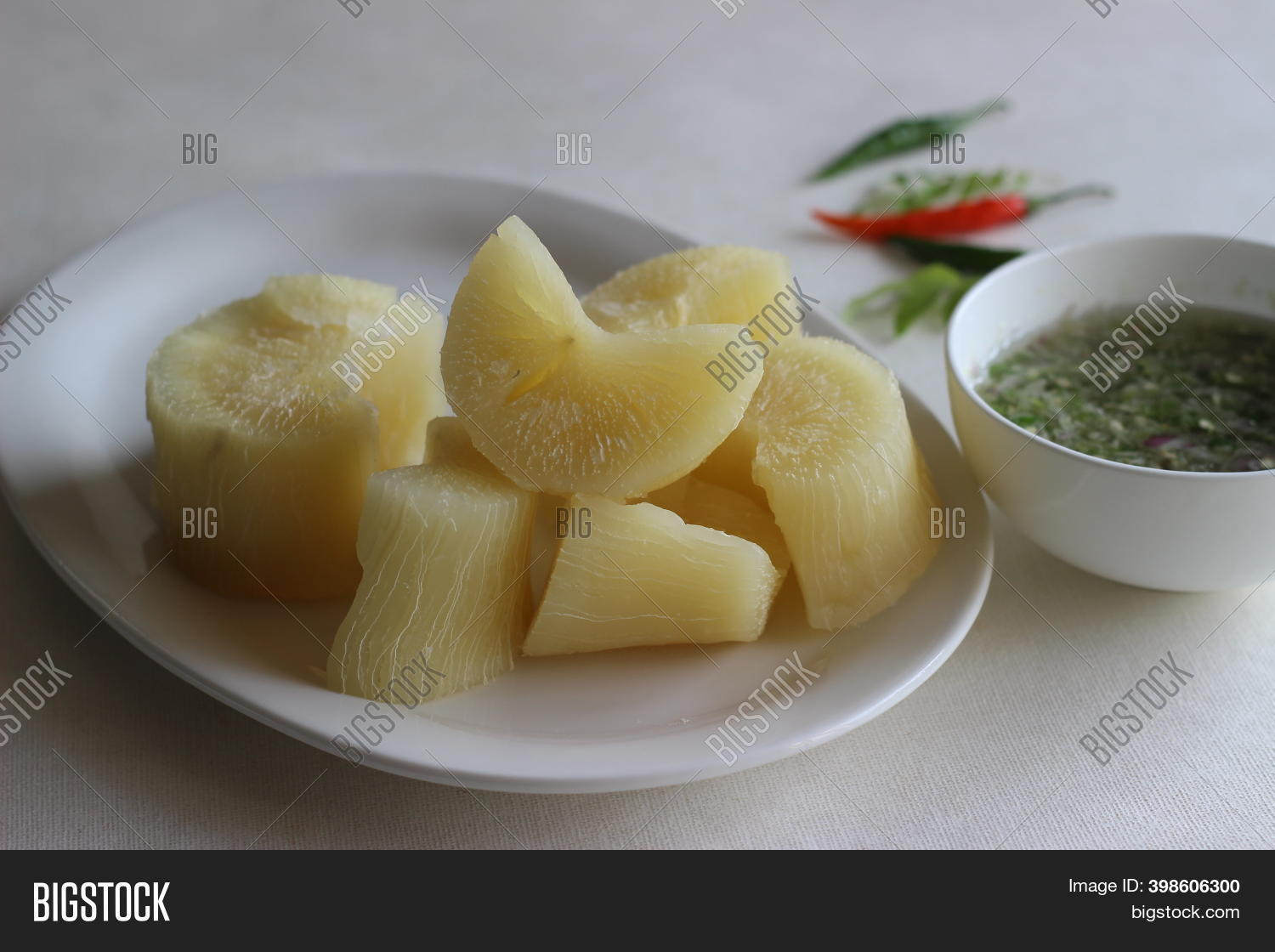 Steamed Tapioca Green Image & Photo (Free Trial) | Bigstock