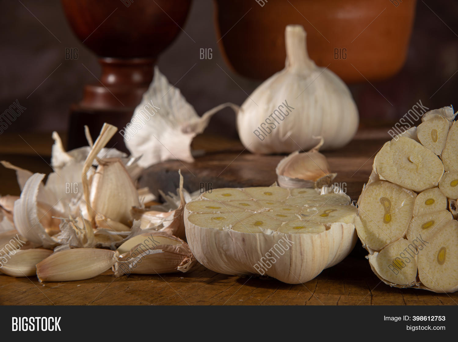 Garlic, Arrangement Image & Photo (Free Trial) | Bigstock