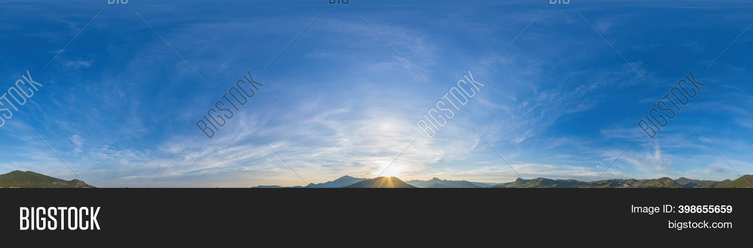 Seamless Panorama Sky Image & Photo (Free Trial) | Bigstock