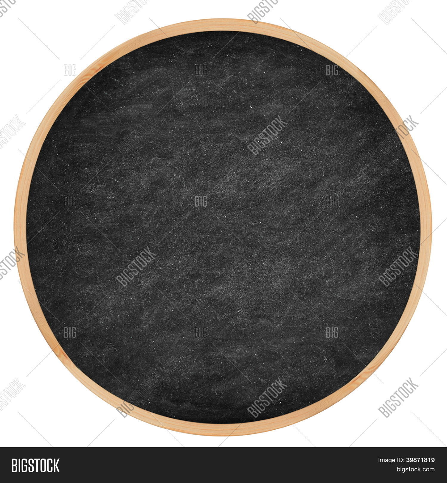 Round Chalkboard / Image & Photo (Free Trial) | Bigstock