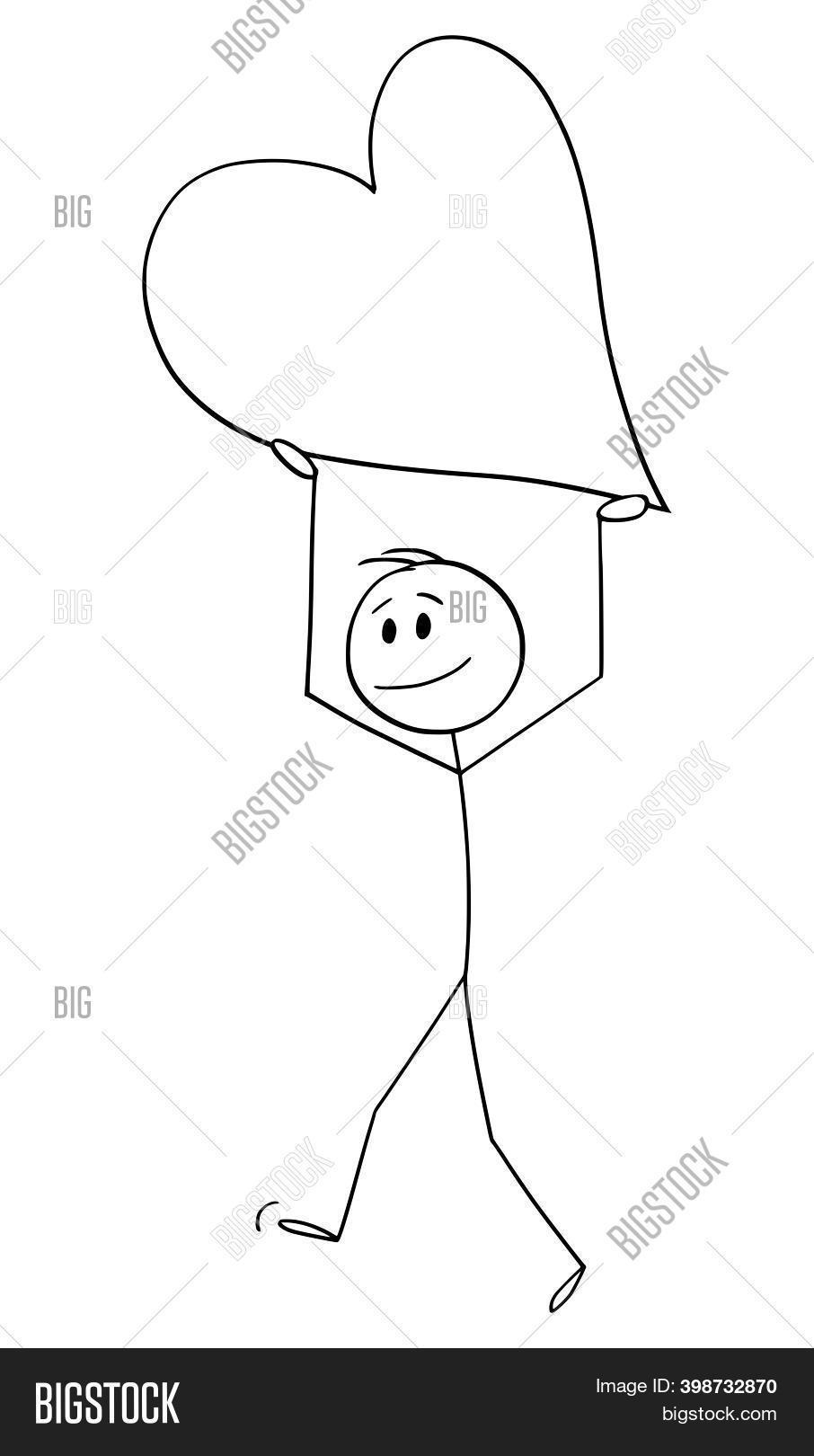 Cartoon Stick Figure Image & Photo (Free Trial) | Bigstock