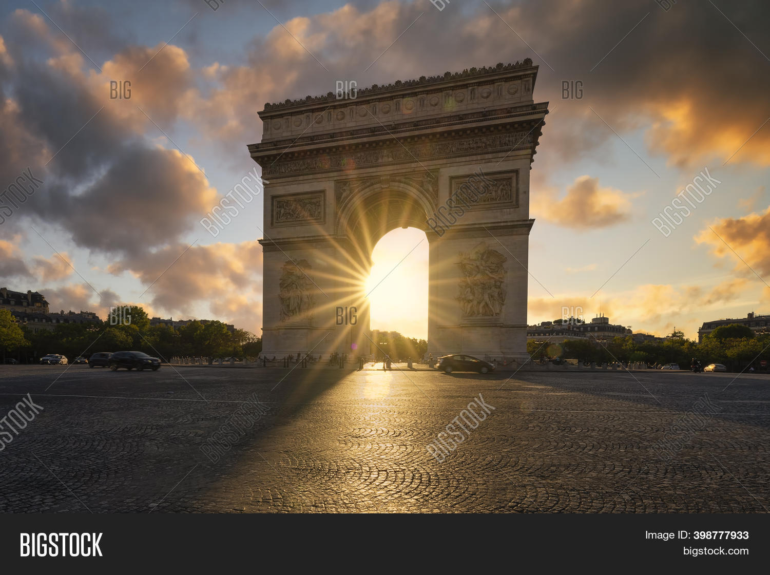 View Arc De Triomphe Image & Photo (Free Trial) | Bigstock
