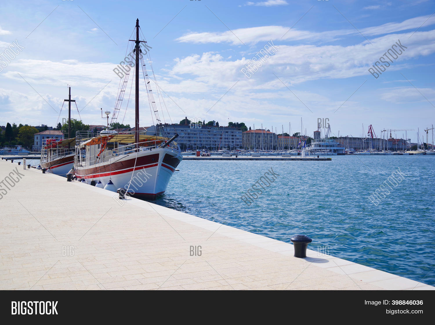 Harbour Pula Adriatic Image & Photo (Free Trial) | Bigstock