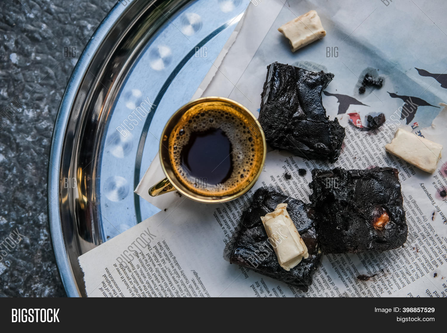 Nougat Brownies Fudge Image & Photo (Free Trial) | Bigstock