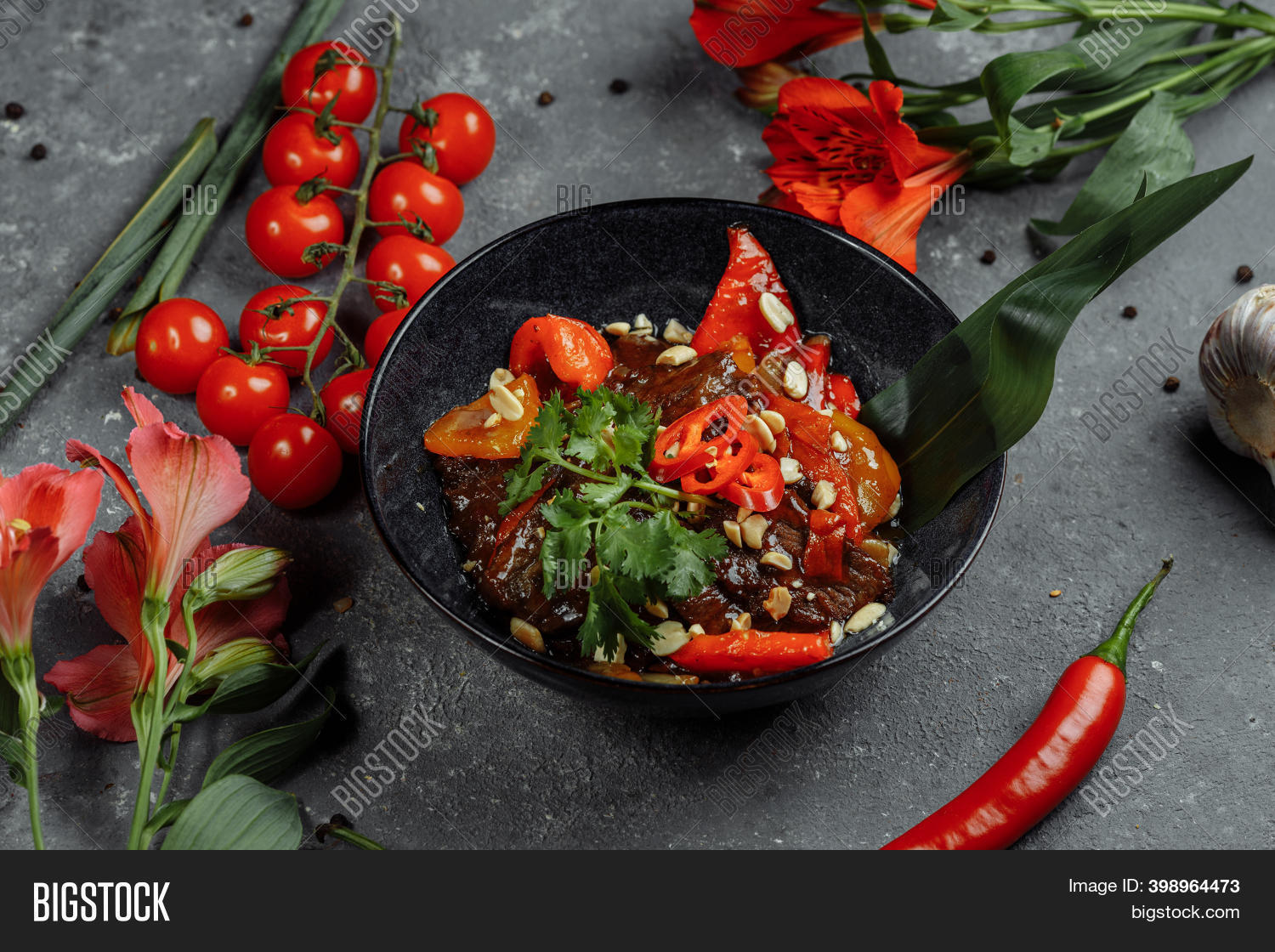 Beef Wok. Traditional Image & Photo (Free Trial) | Bigstock