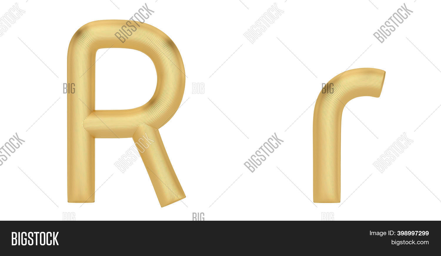 Golden Line Alphabet Image & Photo (Free Trial) | Bigstock