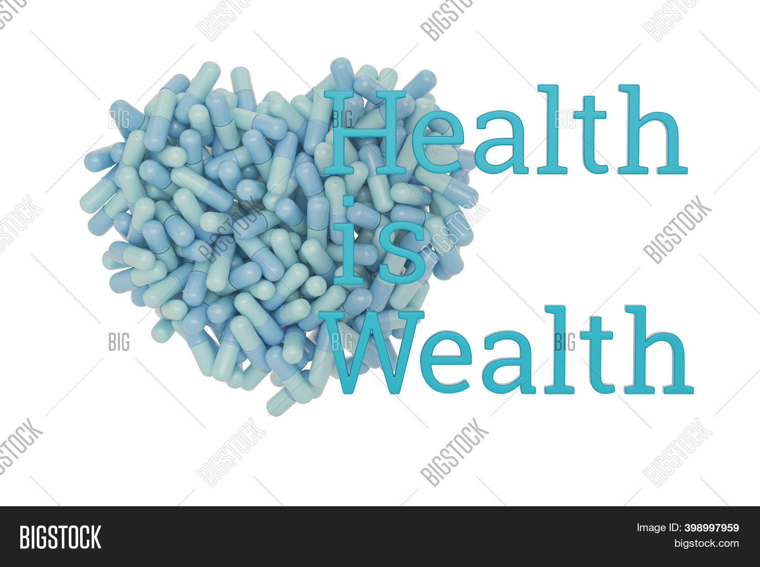 Health Wealth Word Image & Photo (Free Trial) | Bigstock