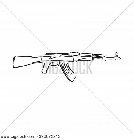Assault Rifle . Vector & Photo (Free Trial) | Bigstock