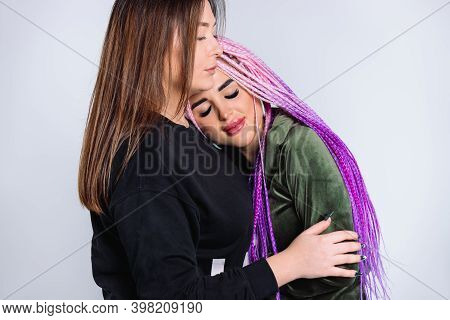 Two Girls Together Image & Photo (Free Trial) | Bigstock