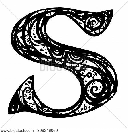 Initial - Letter S Vector & Photo (Free Trial) | Bigstock