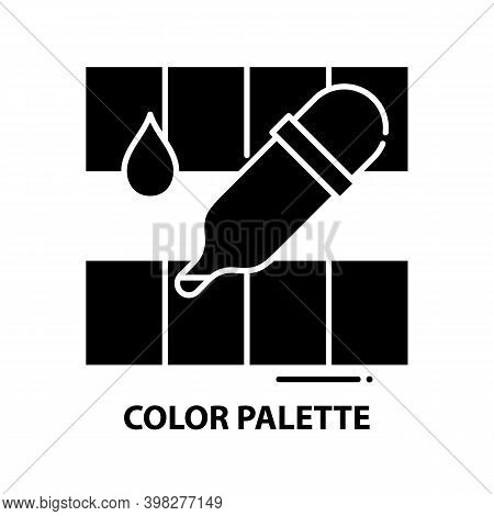 Color Palette Symbol Vector & Photo (Free Trial) | Bigstock