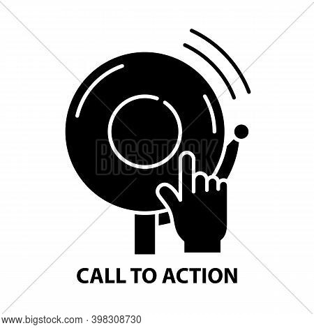 Call Action Icon, Vector & Photo (Free Trial) | Bigstock