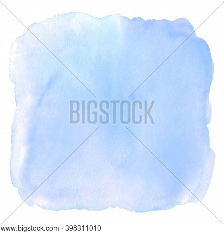 Blue Watercolor Square Image & Photo (Free Trial) | Bigstock