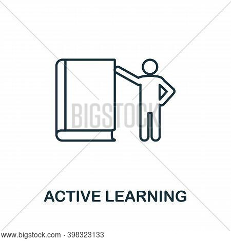 Active Learning Icon Vector & Photo (Free Trial) | Bigstock