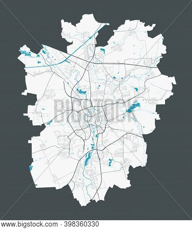 Braunschweig Map. Vector & Photo (Free Trial) | Bigstock