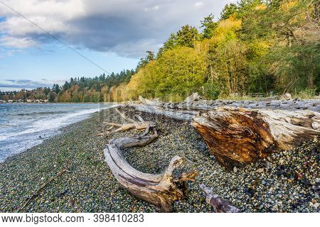 Autumn View Shoreline Image & Photo (Free Trial) | Bigstock