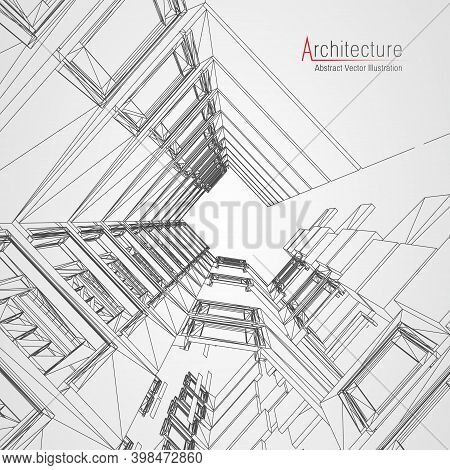 Architecture Line Vector & Photo (Free Trial) | Bigstock