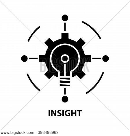 Insight Icon, Black Vector & Photo (Free Trial) | Bigstock