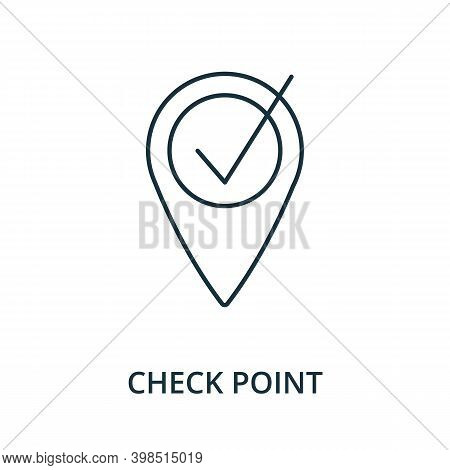Check Point Icon. Vector & Photo (Free Trial) | Bigstock