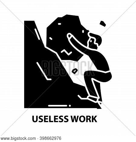 Useless Work Icon, Vector & Photo (Free Trial) | Bigstock