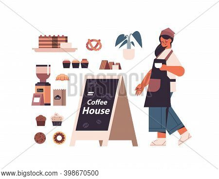 Set Coffee Shop Tools Vector & Photo (Free Trial) | Bigstock