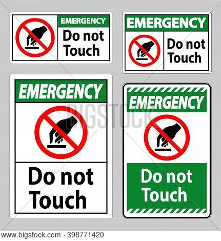 Emergency Do Not Vector & Photo (Free Trial) | Bigstock