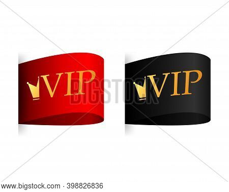 Red Black Ribbon. Vector & Photo (Free Trial) | Bigstock