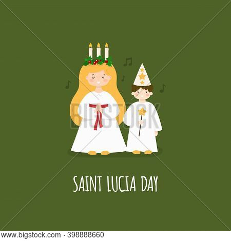 St Lucia Day. Kids Vector & Photo (Free Trial) | Bigstock