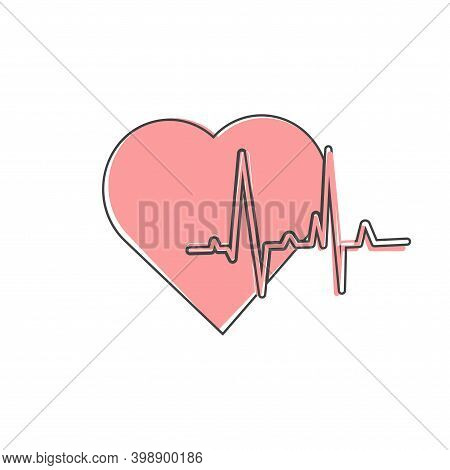 Vector Heart Rate Vector & Photo (Free Trial) | Bigstock
