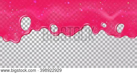 Pink Slime Drip. Vector & Photo (Free Trial) | Bigstock
