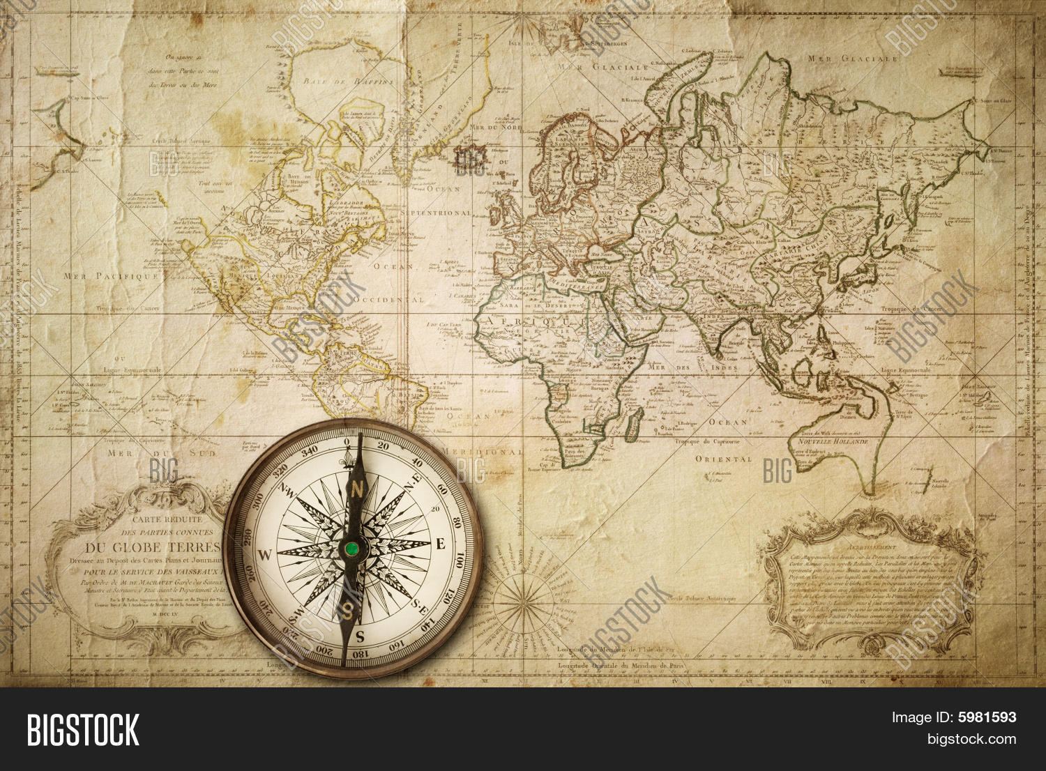 Old Map Image & Photo (Free Trial) | Bigstock