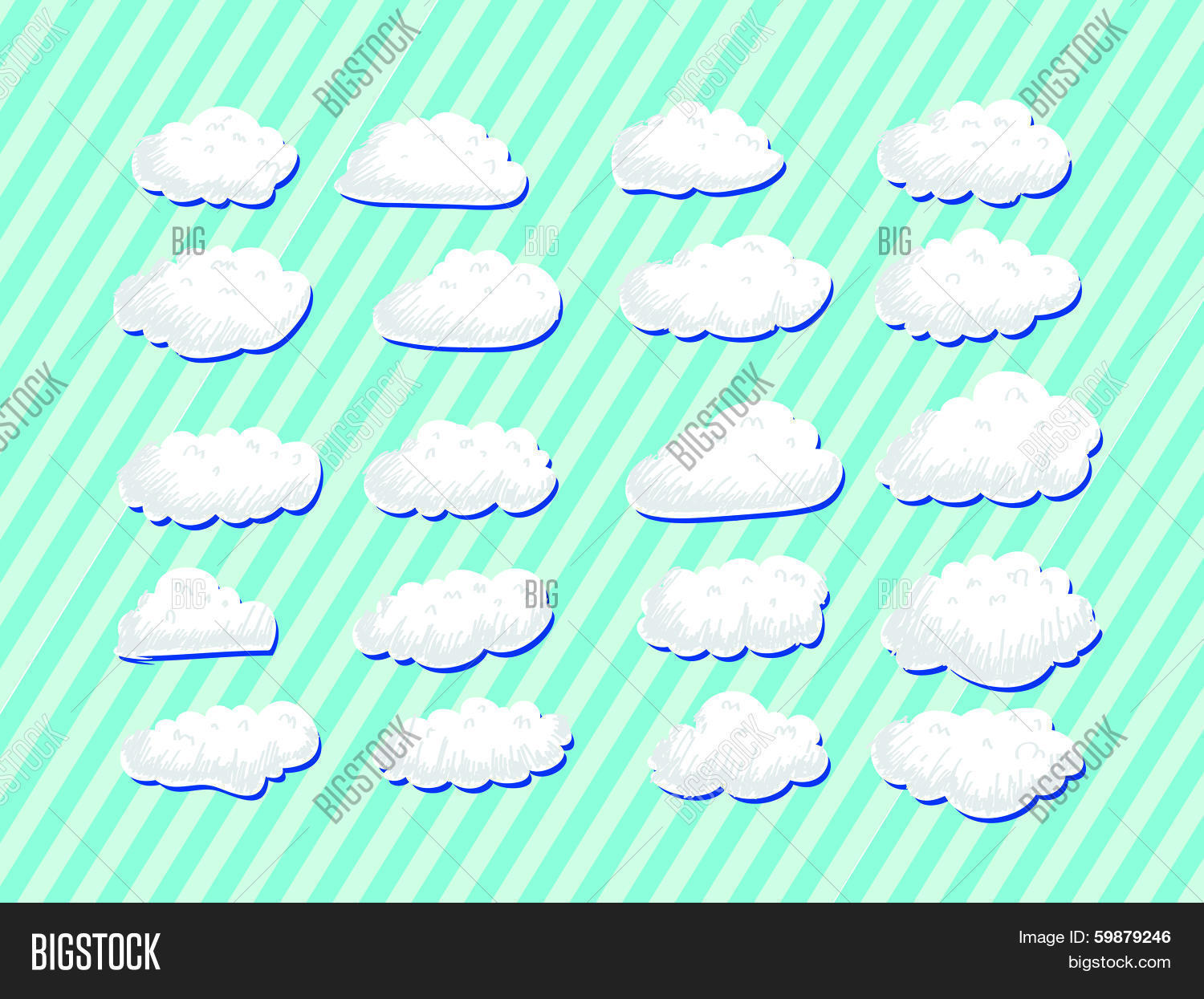 Images Design Clouds Vector & Photo (Free Trial) | Bigstock