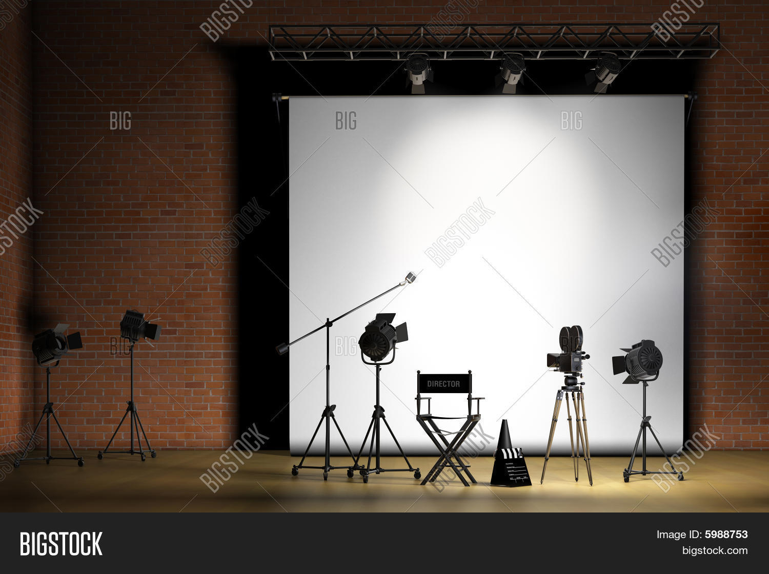 Movie Set Image & Photo (Free Trial) | Bigstock