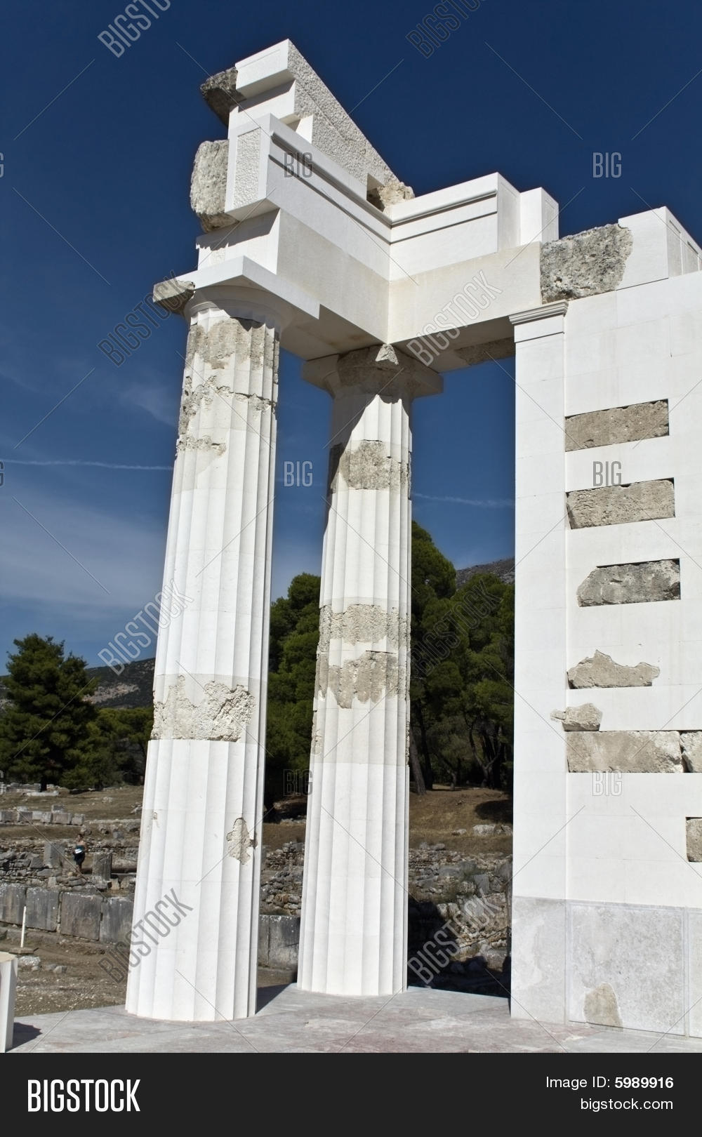 Asklipios Temple Image & Photo (Free Trial) | Bigstock